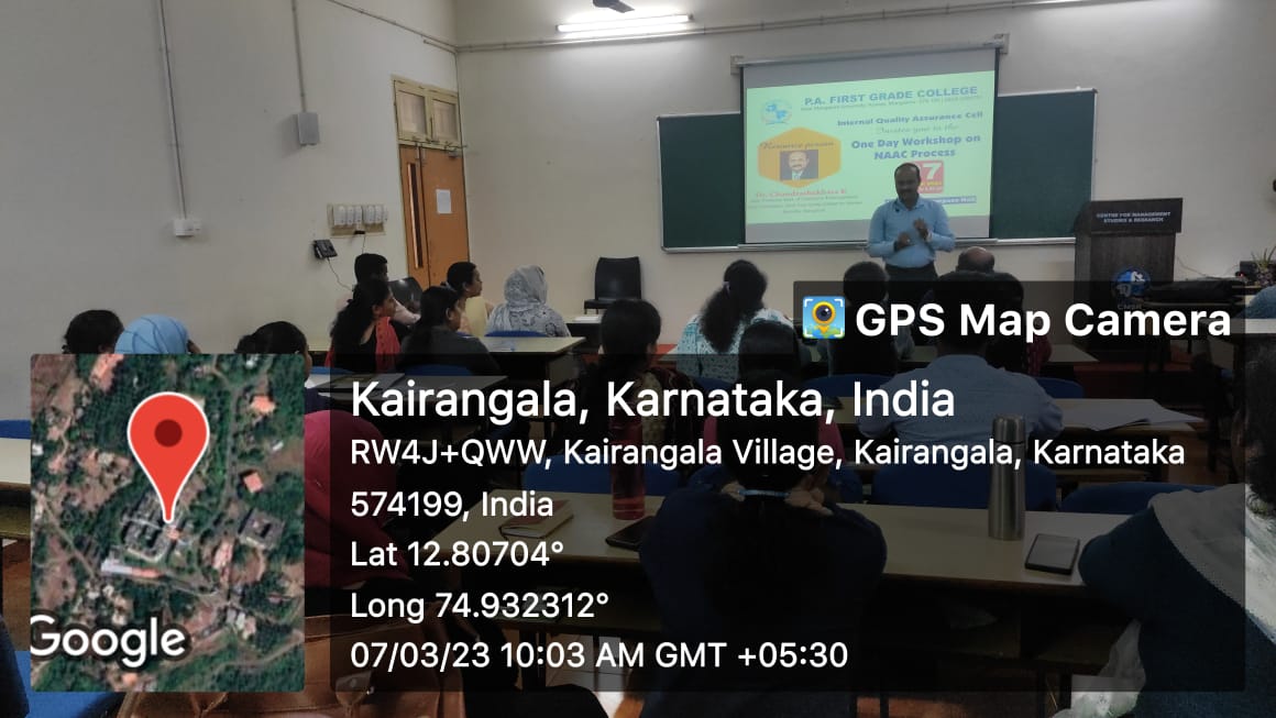 PA First Grade College Mangalore